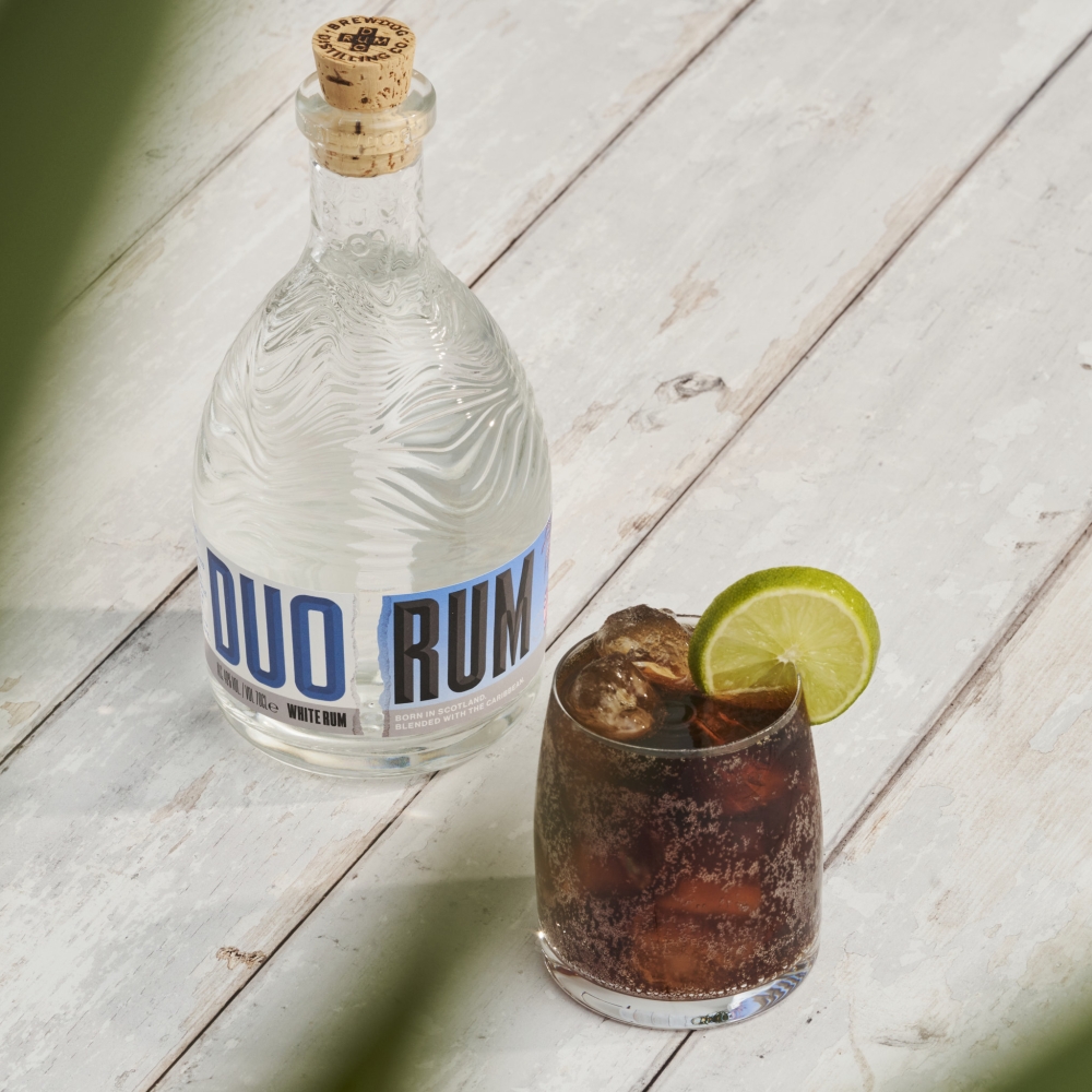 DUO RUM - BORN IN SCOTLAND, BLENDED WITH THE CARIBBEAN - BREWDOG ...